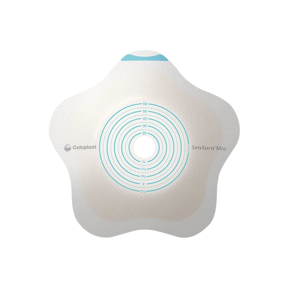 18530 Base Concave para Bolsa de Colostomia, Recortável de 10-65mm ...